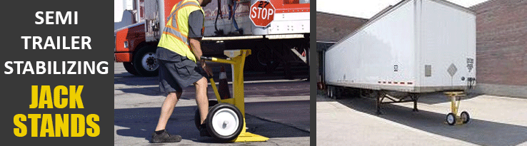 Semi Trailer Jack Stands | repurposedMATERIALS