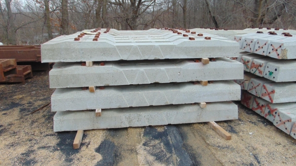 USED Concrete Railroad Ties | repurposedMATERIALS