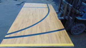 USED Wood Gym - Basketball Flooring | repurposedMATERIALS