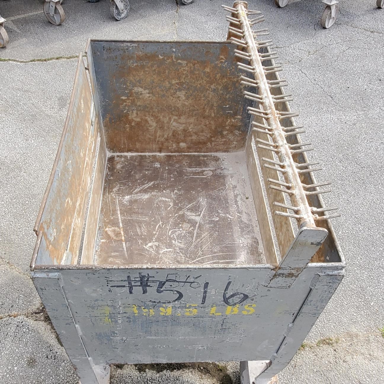 Steel Cart - Slots w/Side door | repurposedMATERIALS