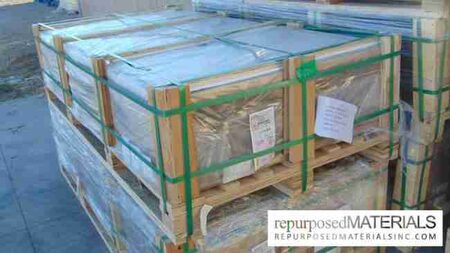 Reclaimed Glass Panels | repurposedMATERIALS