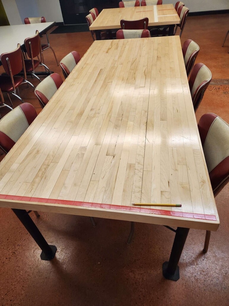 USED Wood Gym - Basketball Flooring | repurposedMATERIALS