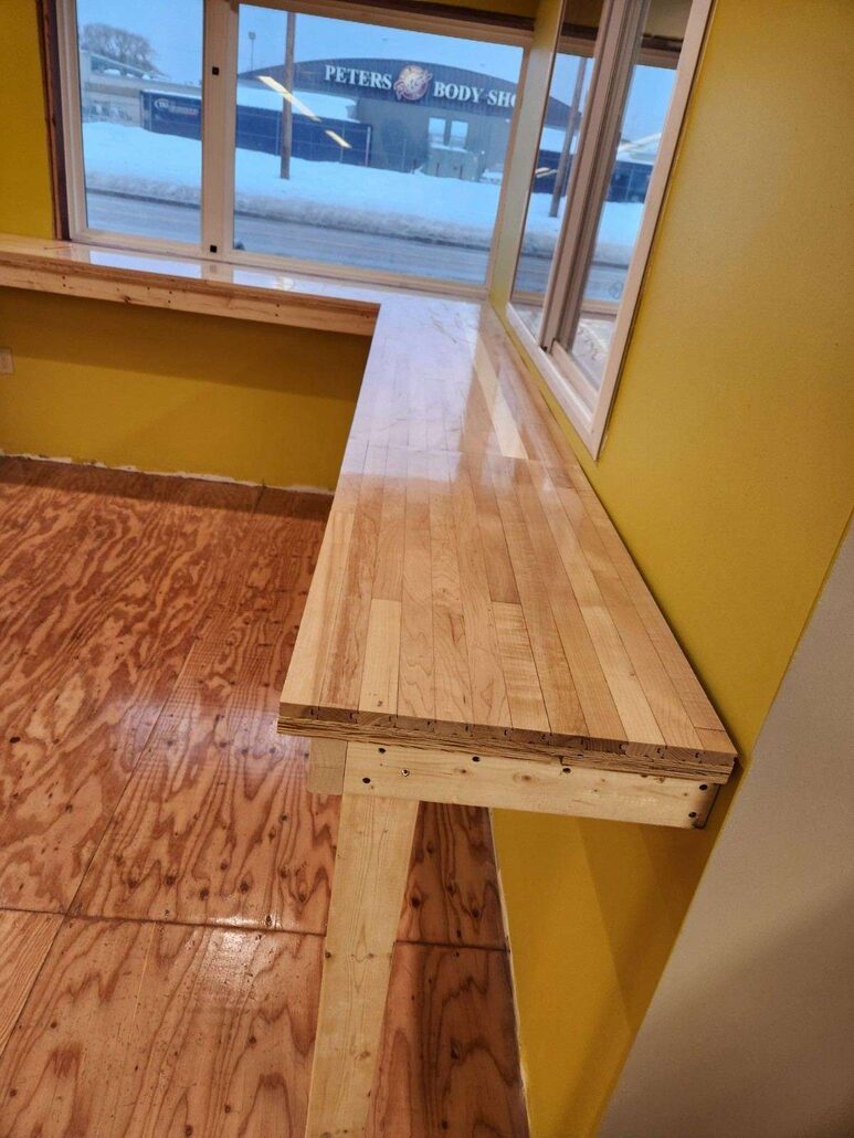 USED Wood Gym - Basketball Flooring | repurposedMATERIALS