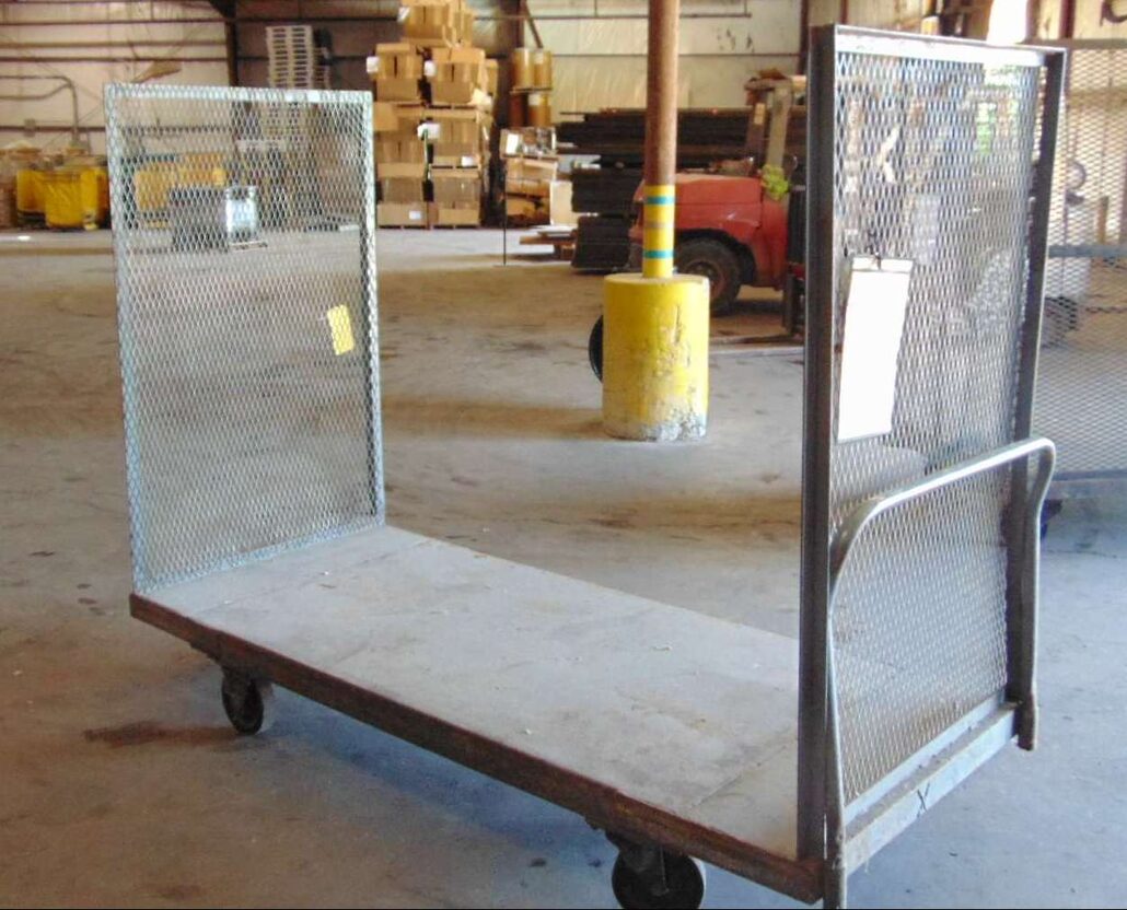 Steel Push Cart | repurposedMATERIALS