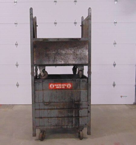 Steel Rolling Cart | repurposedMATERIALS