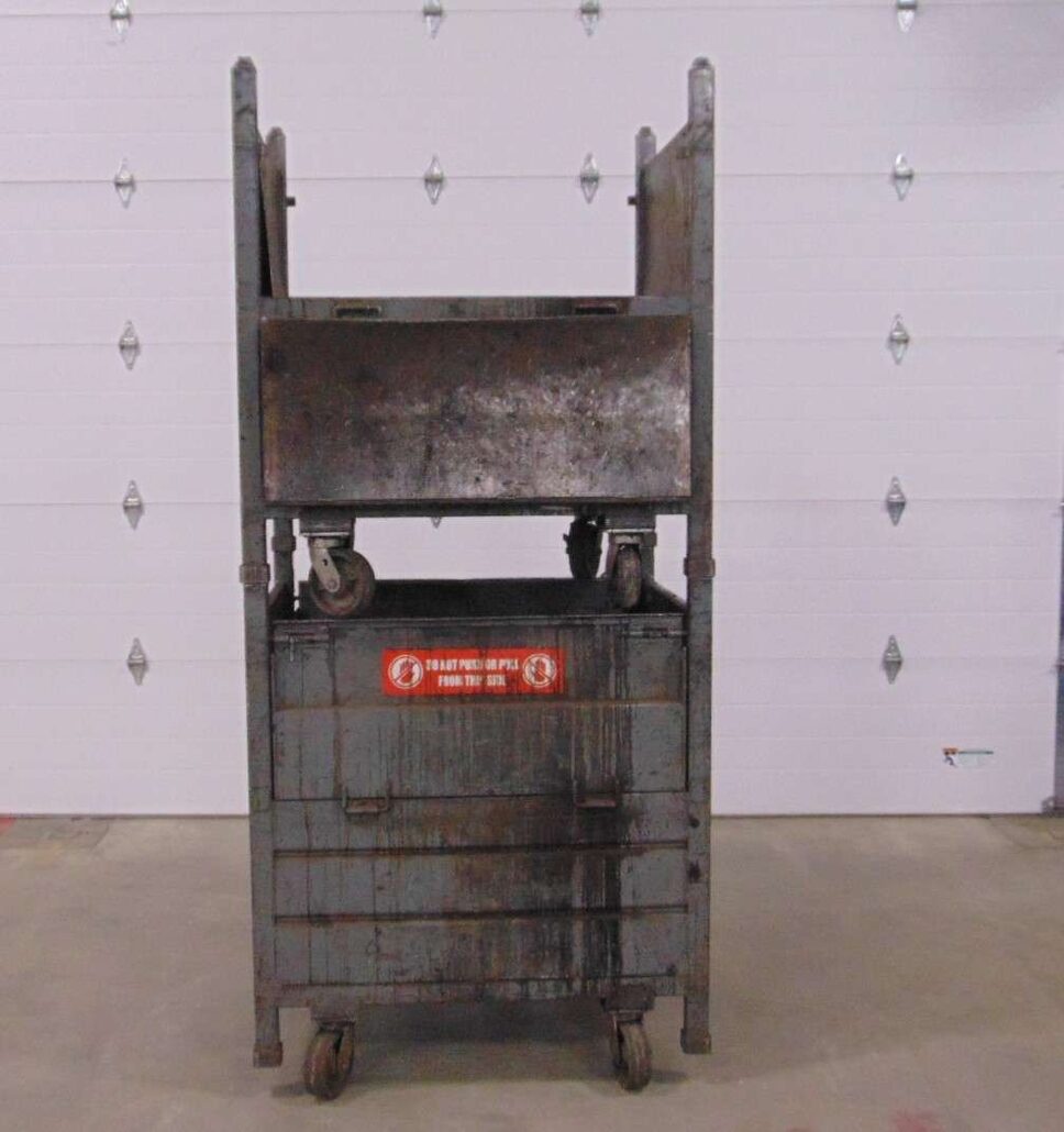 Steel Rolling Cart | repurposedMATERIALS