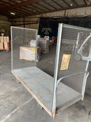 Steel Push Cart | repurposedMATERIALS
