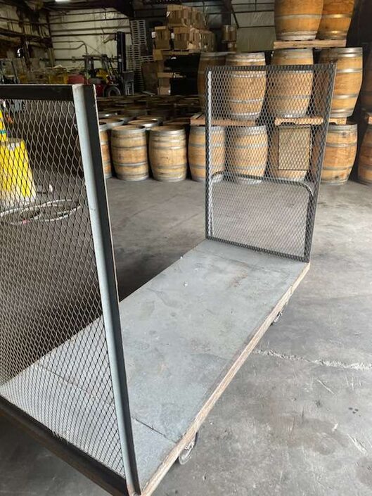 Steel Push Cart | repurposedMATERIALS