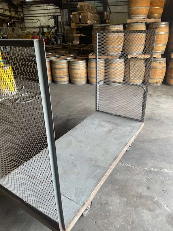 Steel Push Cart | repurposedMATERIALS