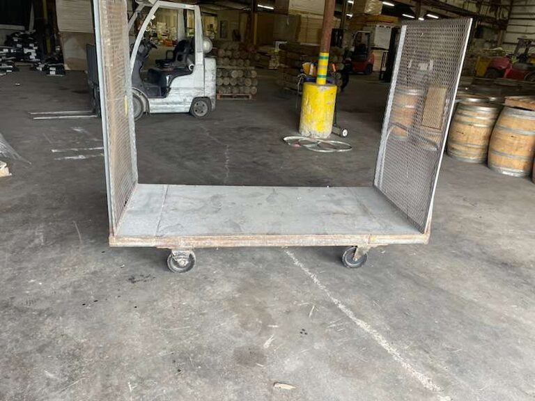 Steel Push Cart | repurposedMATERIALS