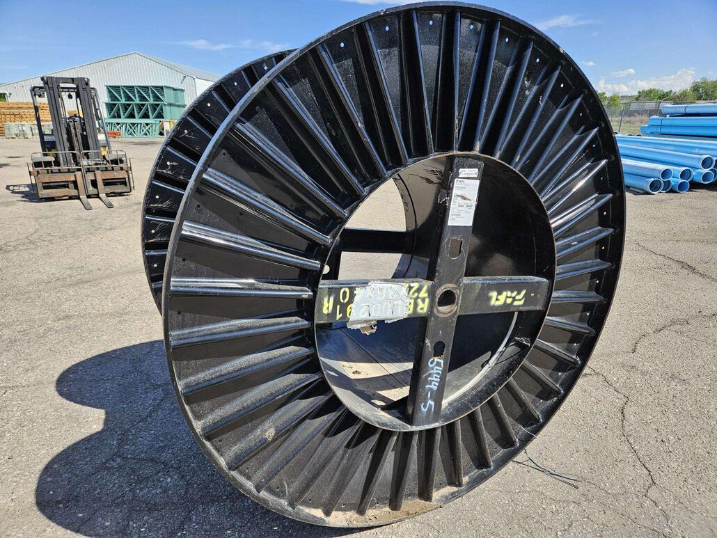 Steel Galvanized Cable & Spool | repurposedMATERIALS