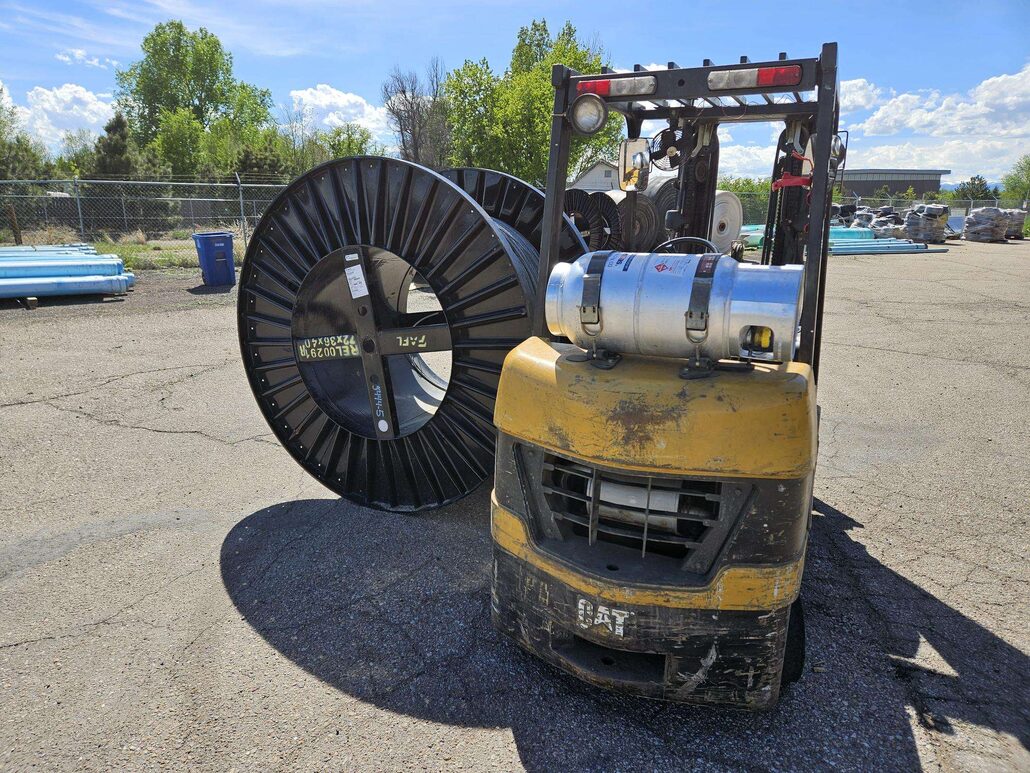 Steel Galvanized Cable & Spool | repurposedMATERIALS