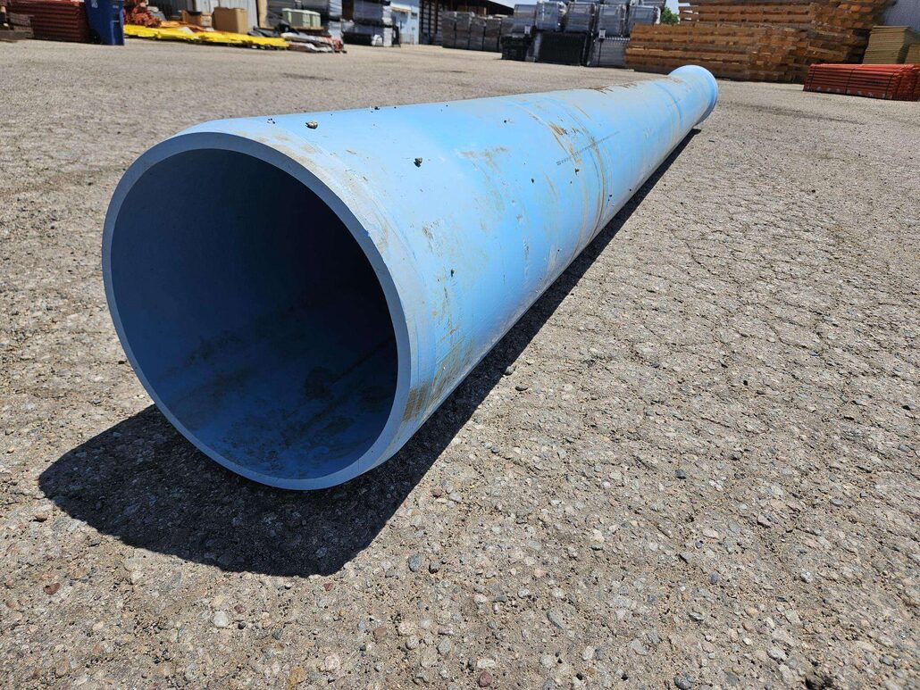 UNUSED Plastic PVC Pipe | repurposedMATERIALS