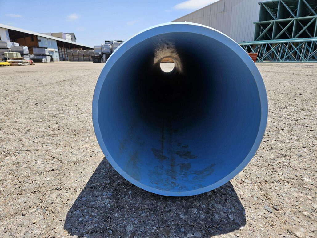 UNUSED Plastic PVC Pipe | repurposedMATERIALS