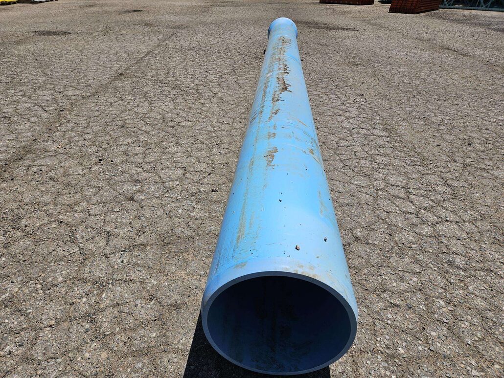 UNUSED Plastic PVC Pipe | repurposedMATERIALS