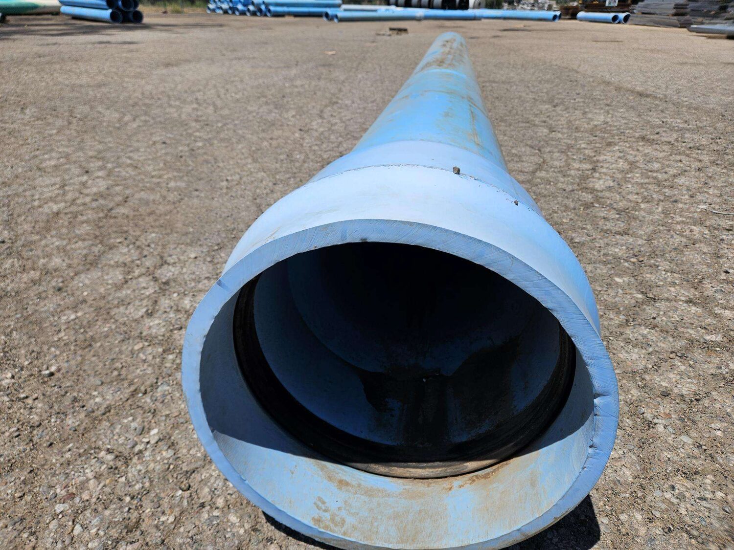 UNUSED Plastic PVC Pipe | repurposedMATERIALS