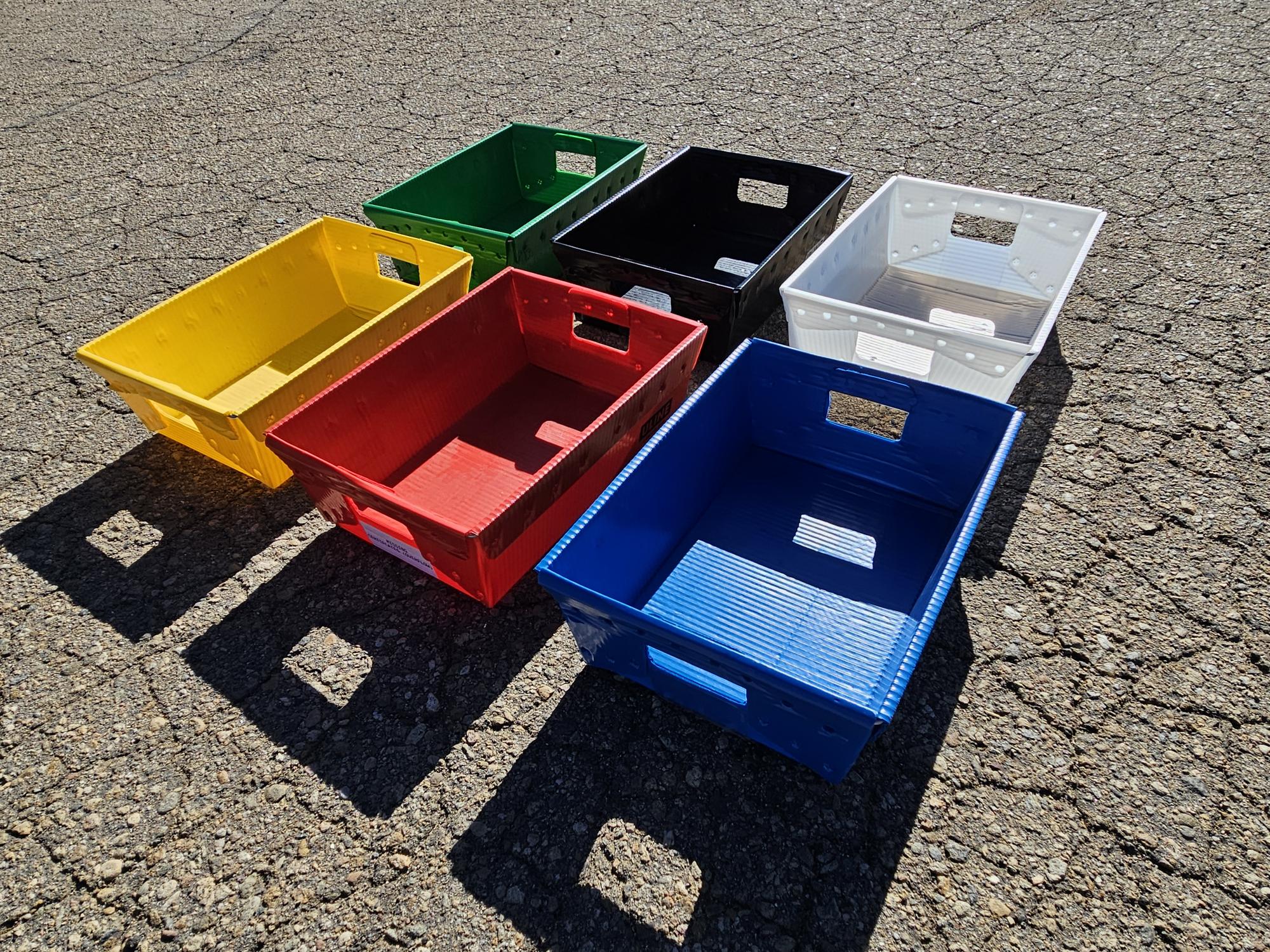 Corrugated Plastic Totes