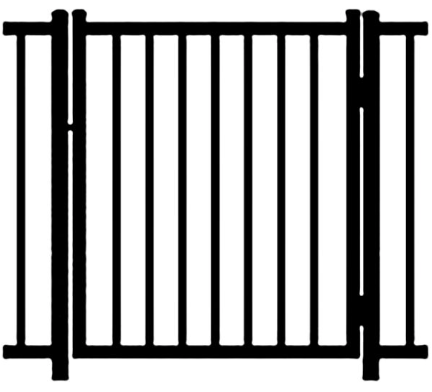Aluminum Fence Gates | repurposedMATERIALS