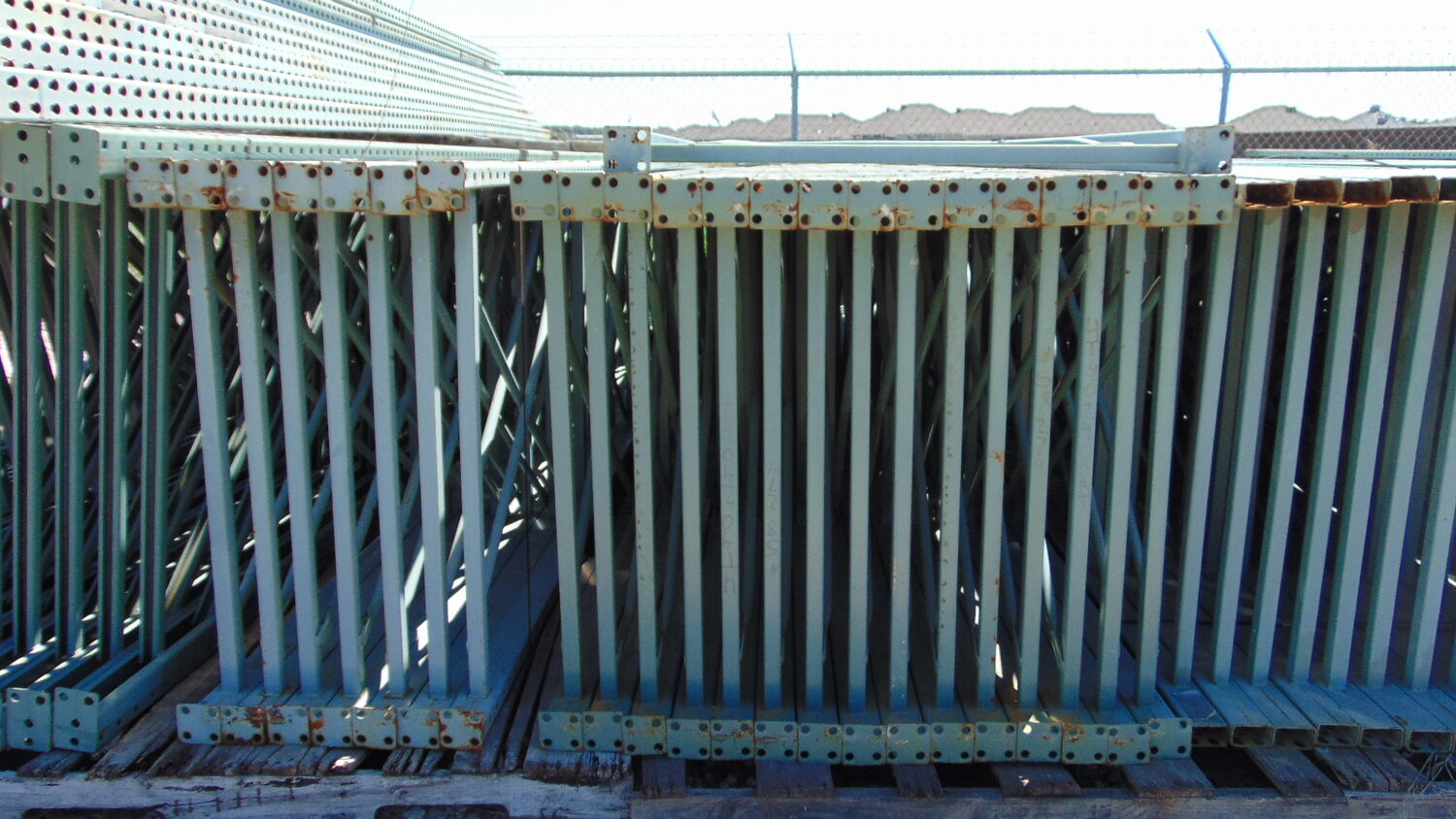Steel Pallet Racking - Uprights | repurposedMATERIALS