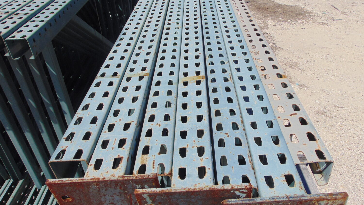 Steel Pallet Racking - Uprights | repurposedMATERIALS