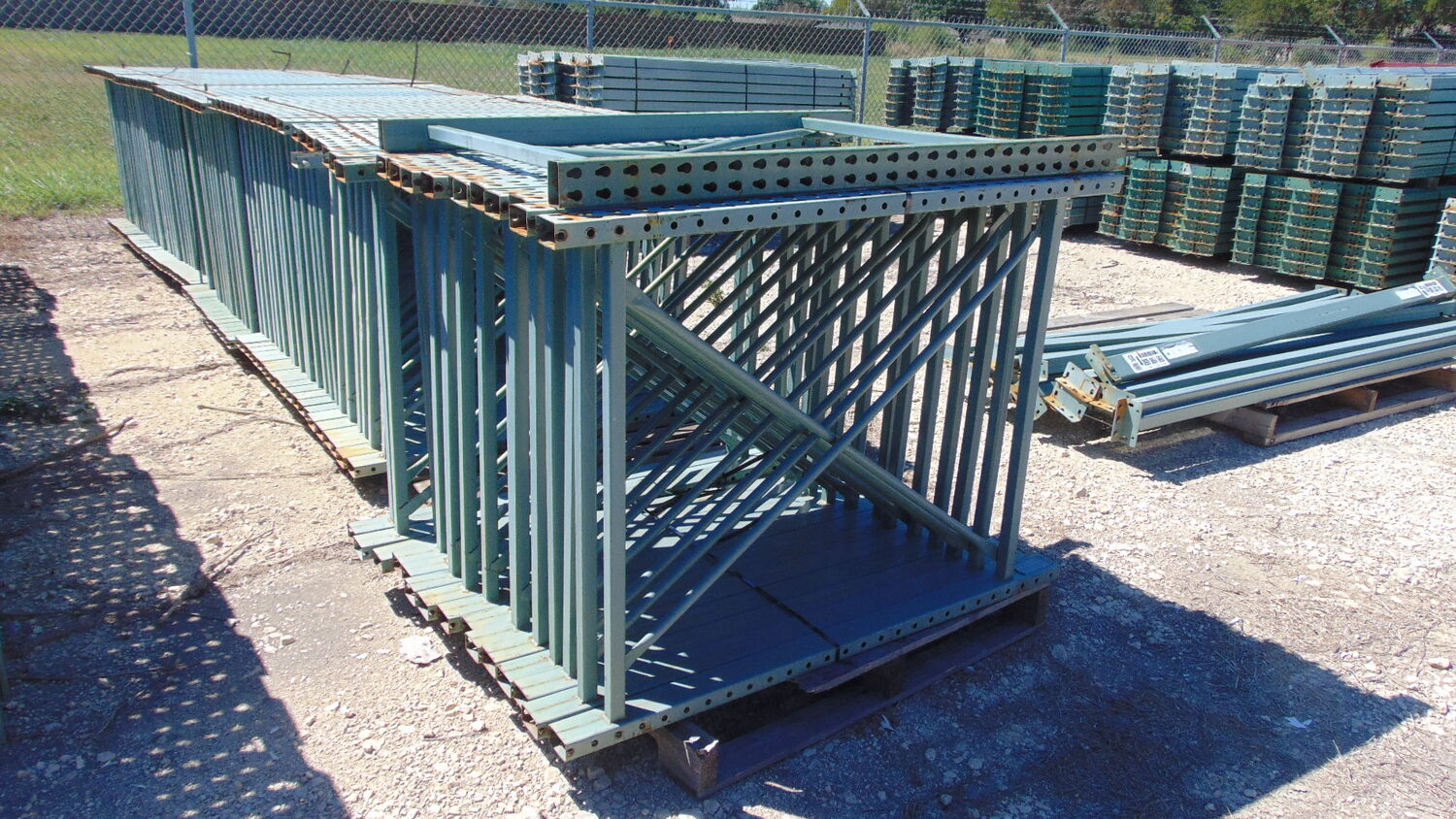 Steel Pallet Racking - Uprights | repurposedMATERIALS