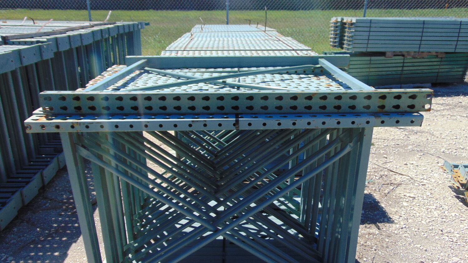 Steel Pallet Racking - Uprights | repurposedMATERIALS