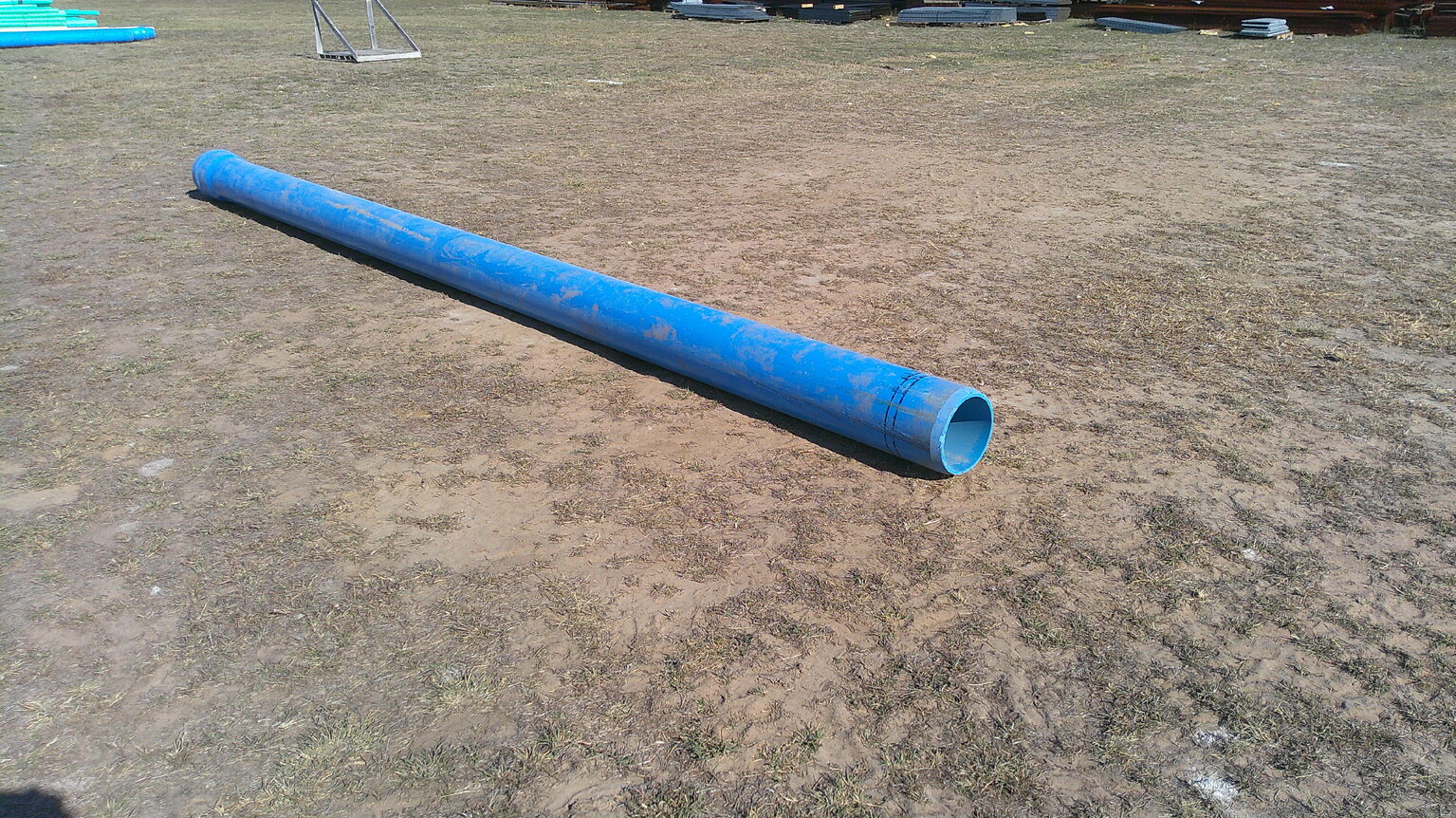 UNUSED Plastic PVC Pipe | repurposedMATERIALS