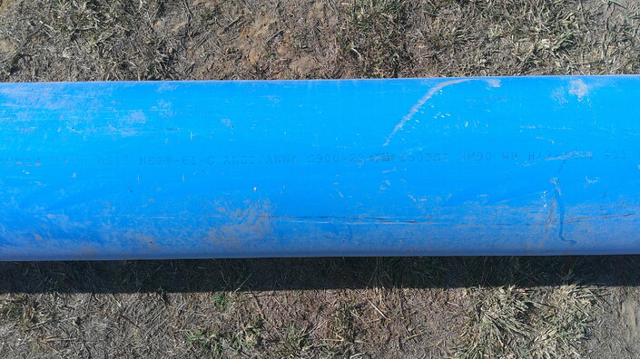UNUSED Plastic PVC Pipe | repurposedMATERIALS