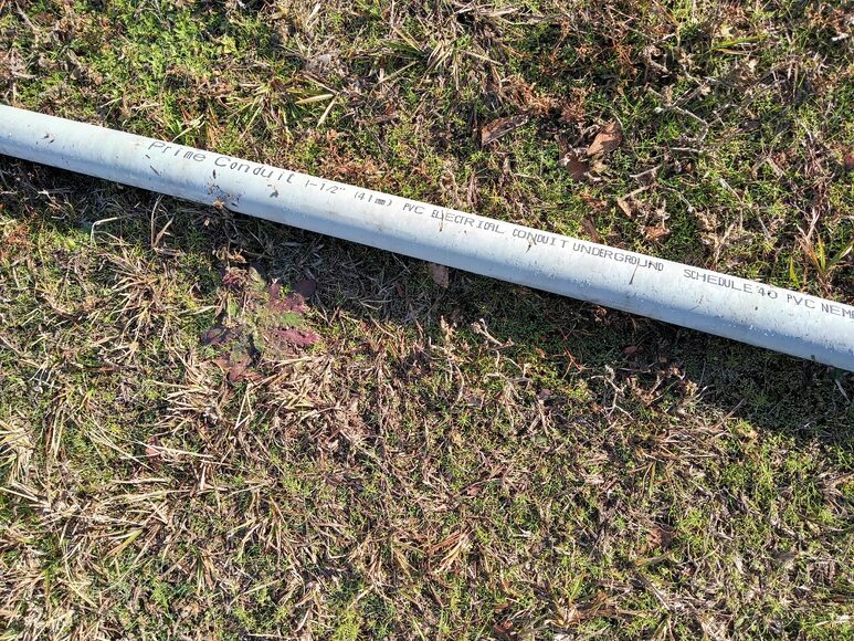 UNUSED PVC Conduit Pipe | repurposedMATERIALS