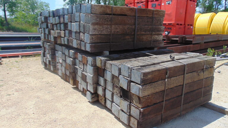 USED Wood Railroad Ties | repurposedMATERIALS