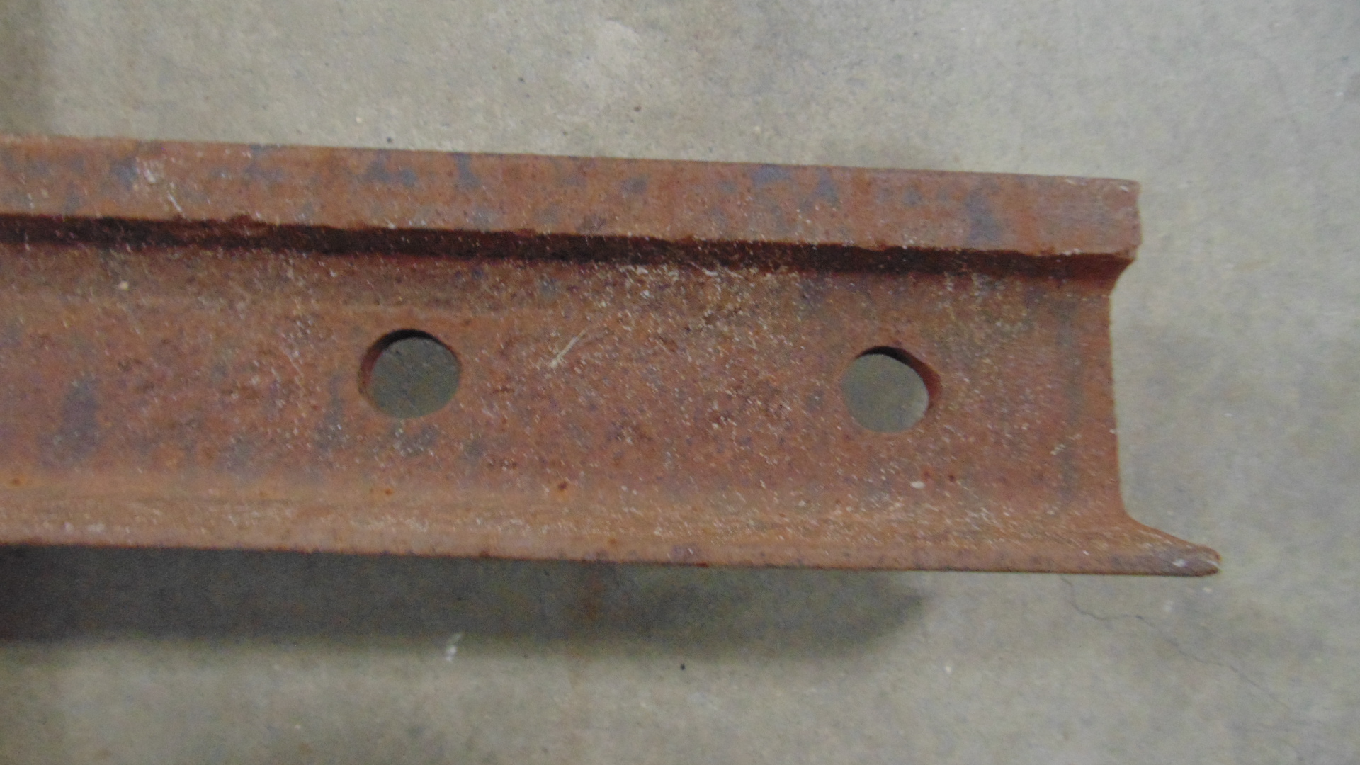 USED Steel Railroad Rail | repurposedMATERIALS