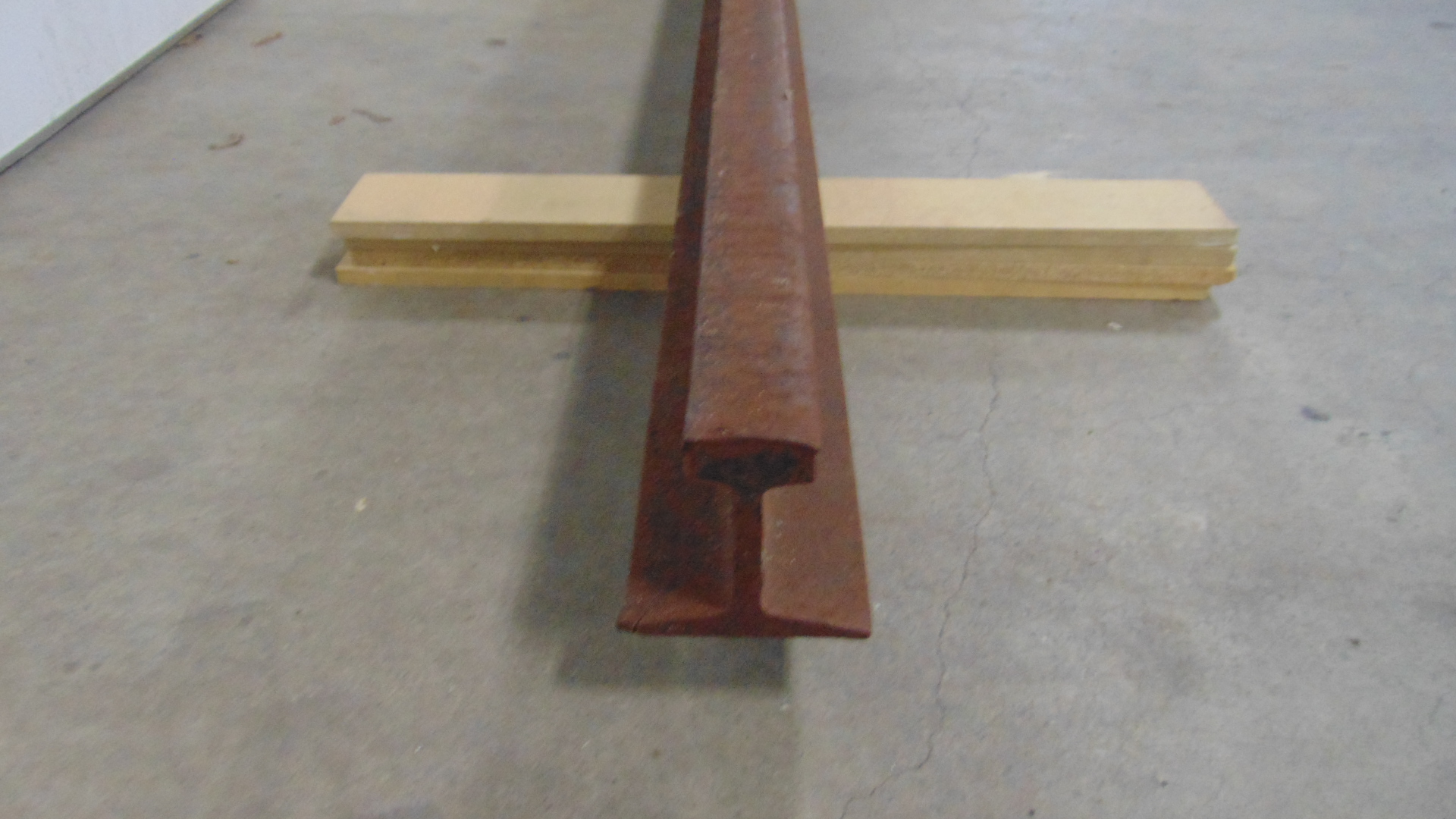 USED Steel Railroad Rail | repurposedMATERIALS