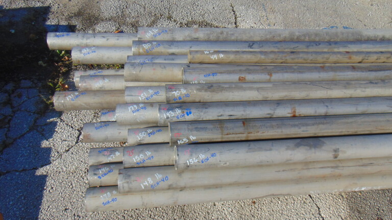 SURPLUS Stainless Steel Pipe | repurposedMATERIALS