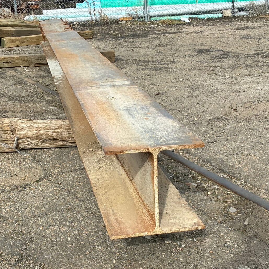 USED Steel I Beams | repurposedMATERIALS