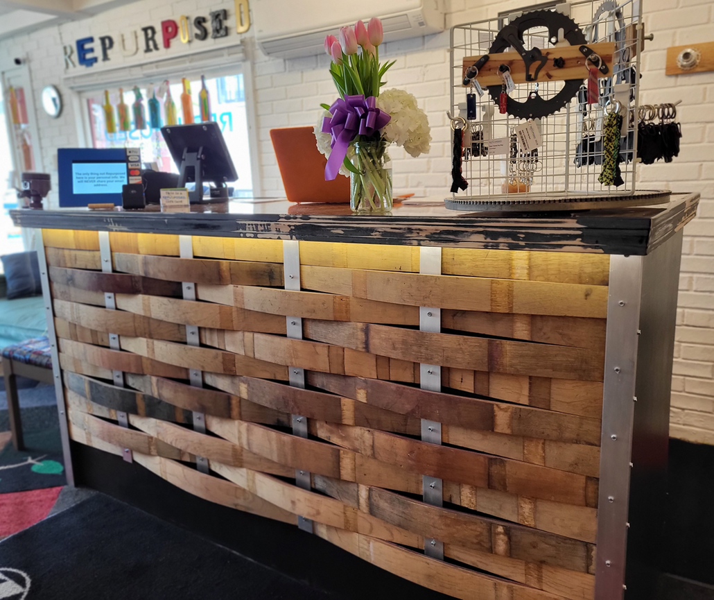 Wood Staves | repurposedMATERIALS