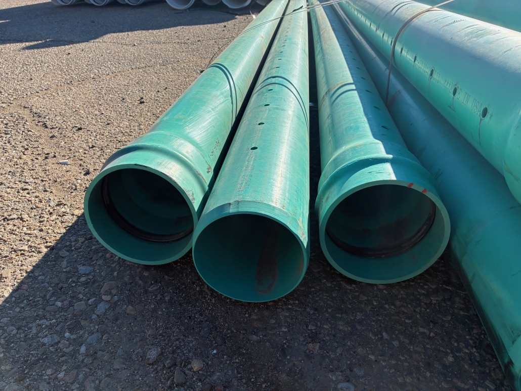 UNUSED Plastic PVC Pipe | repurposedMATERIALS