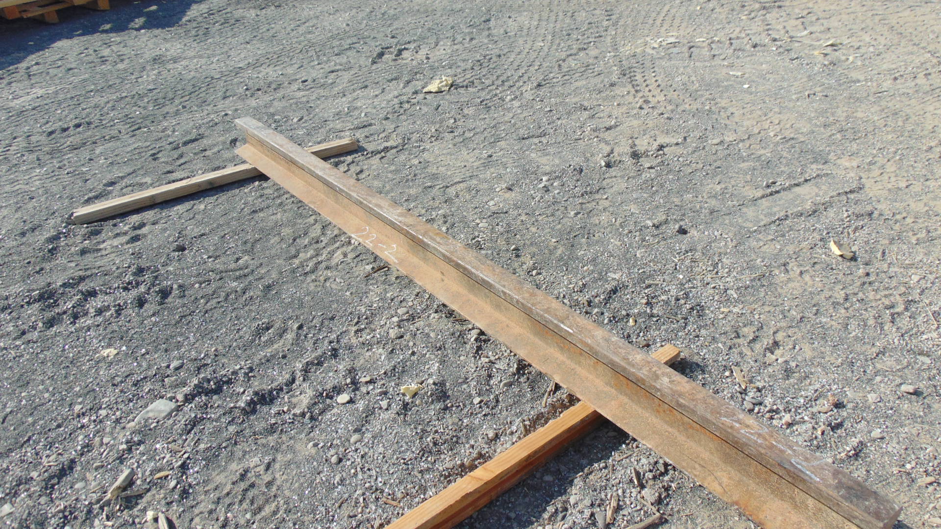 USED Steel Railroad Rail | repurposedMATERIALS