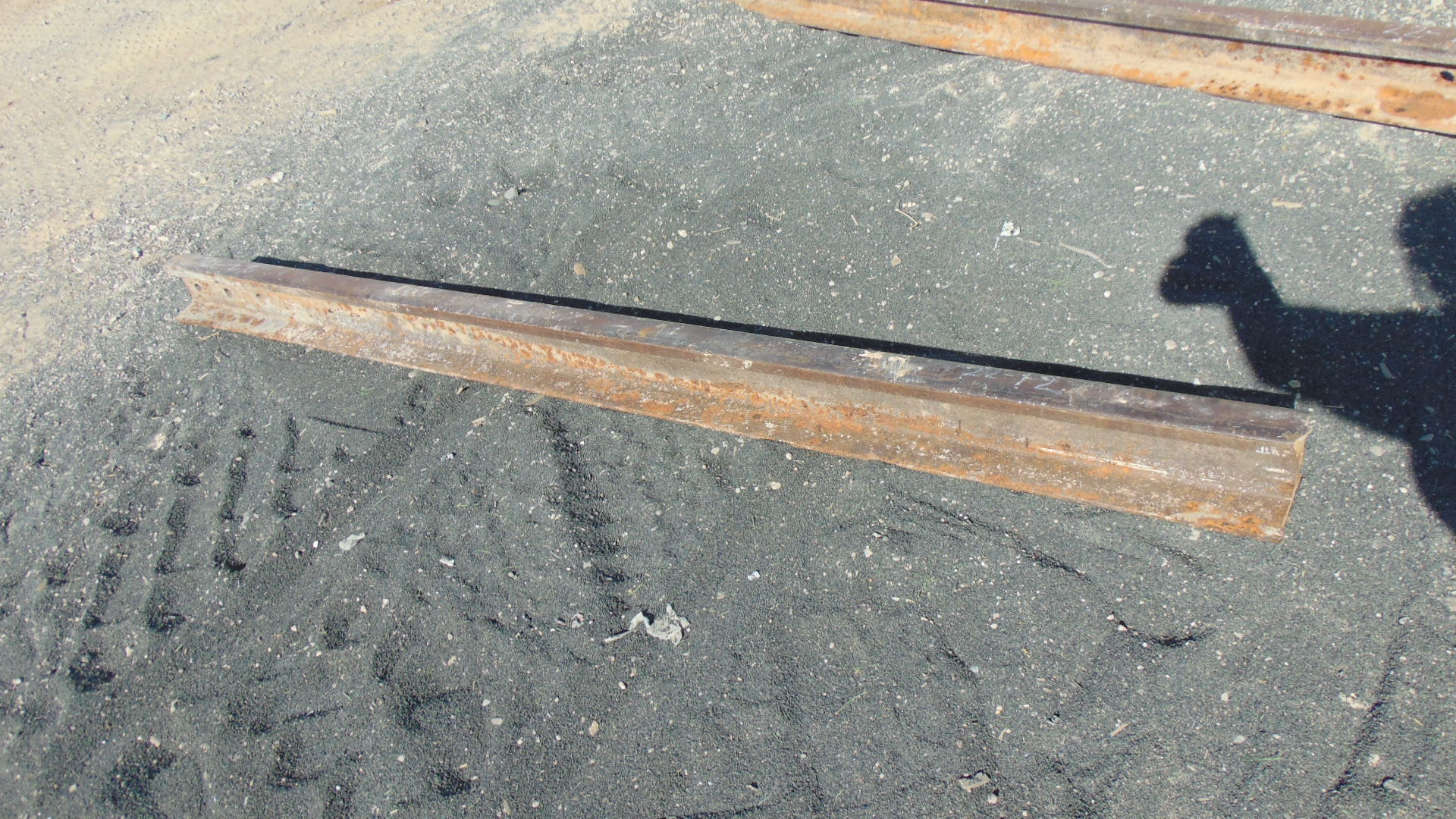USED Steel Railroad Rail | repurposedMATERIALS
