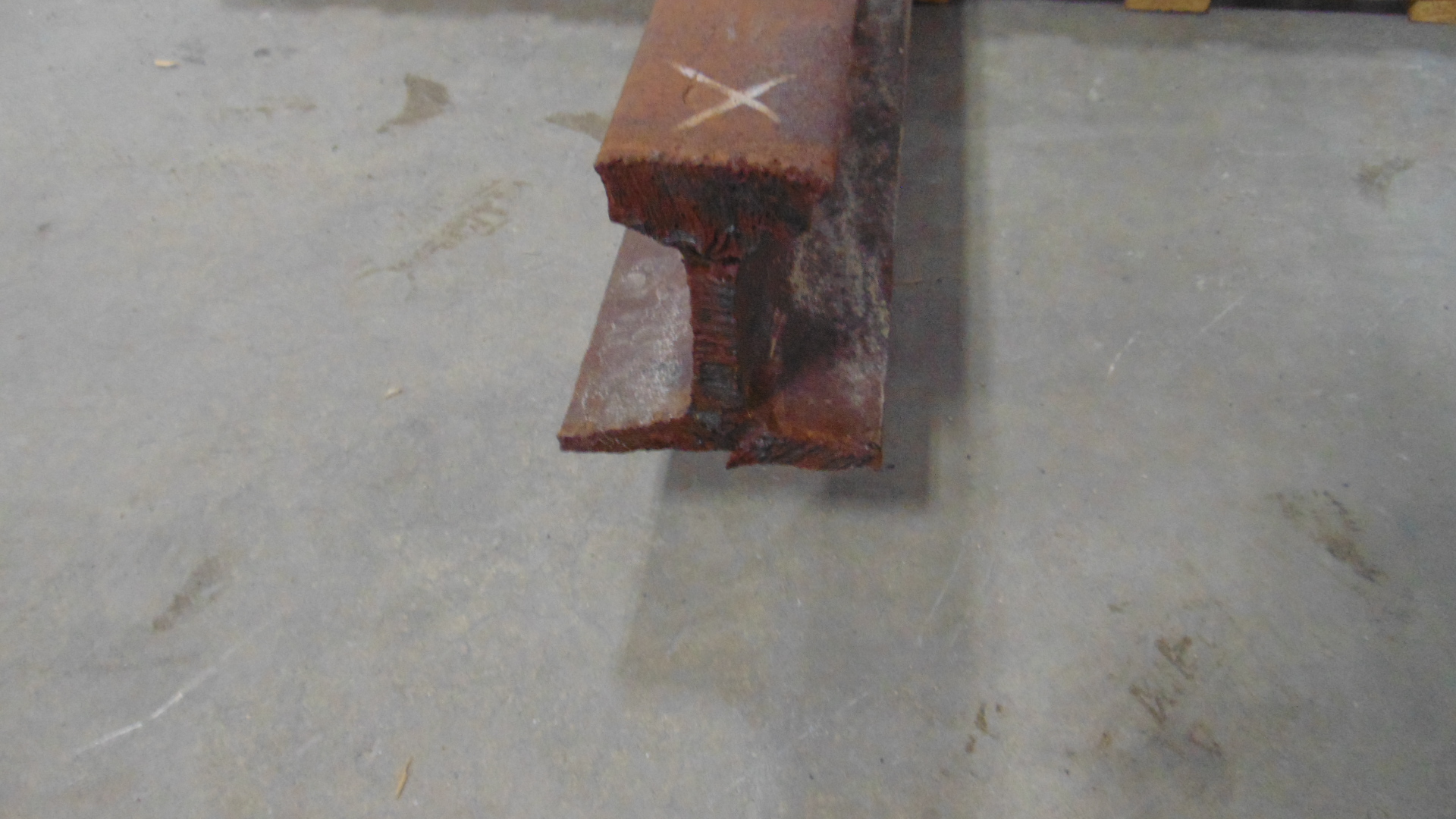 USED Steel Railroad Rail | repurposedMATERIALS
