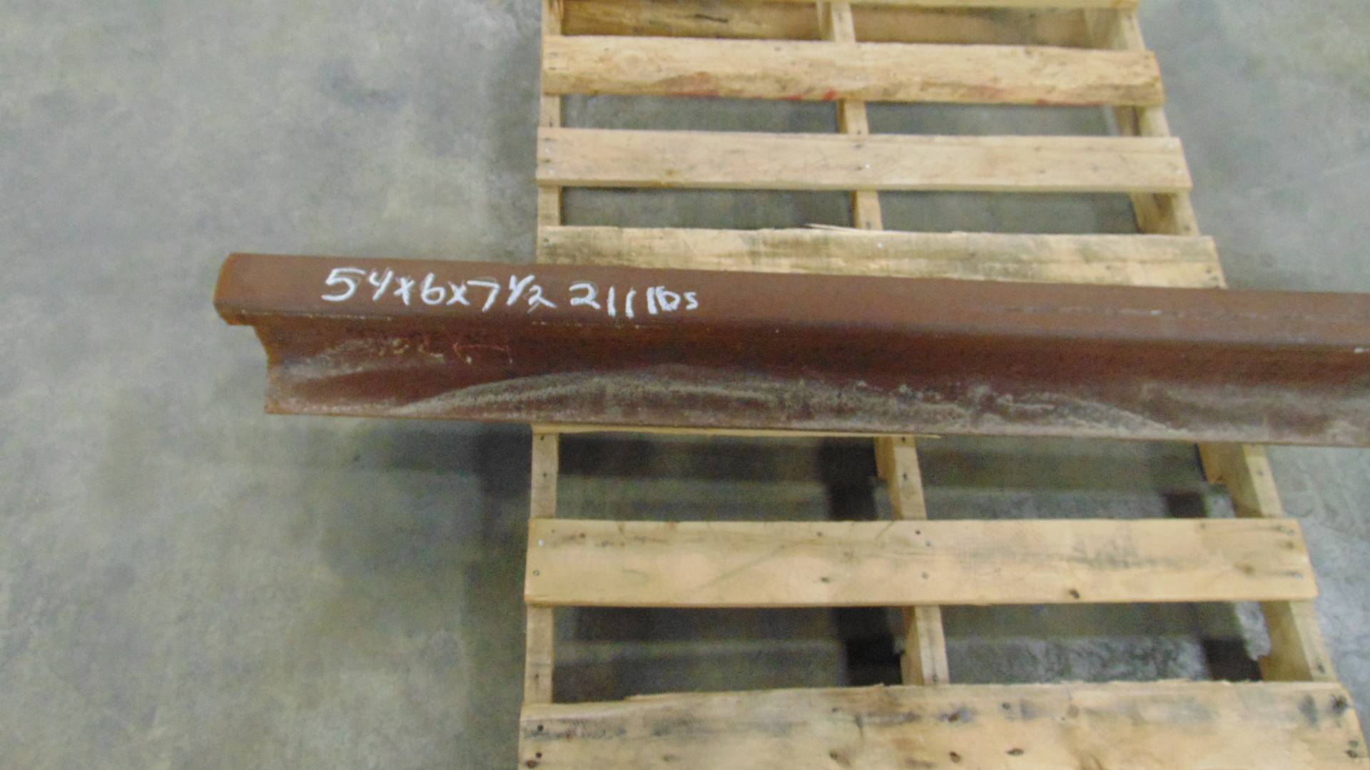 USED Steel Railroad Rail | repurposedMATERIALS