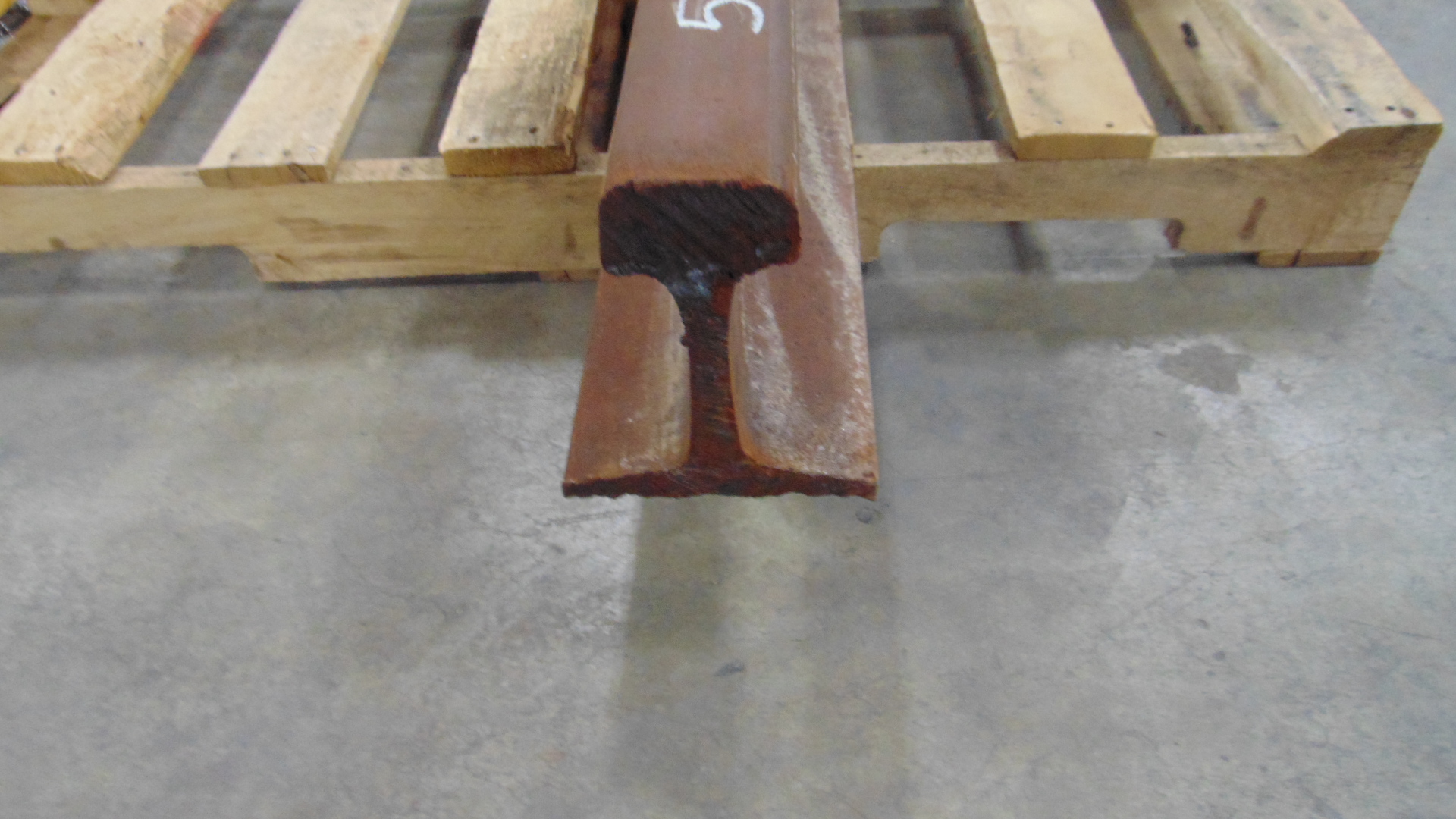 USED Steel Railroad Rail | repurposedMATERIALS