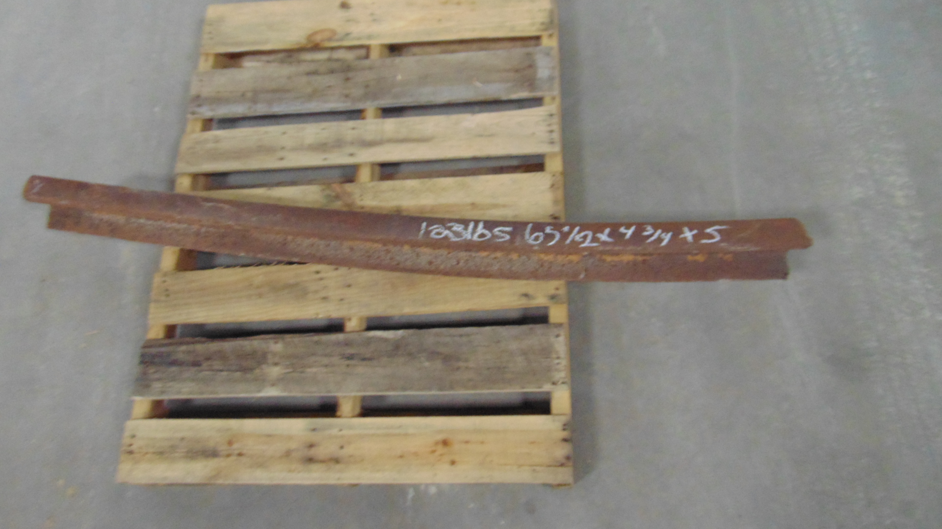 USED Steel Railroad Rail | repurposedMATERIALS