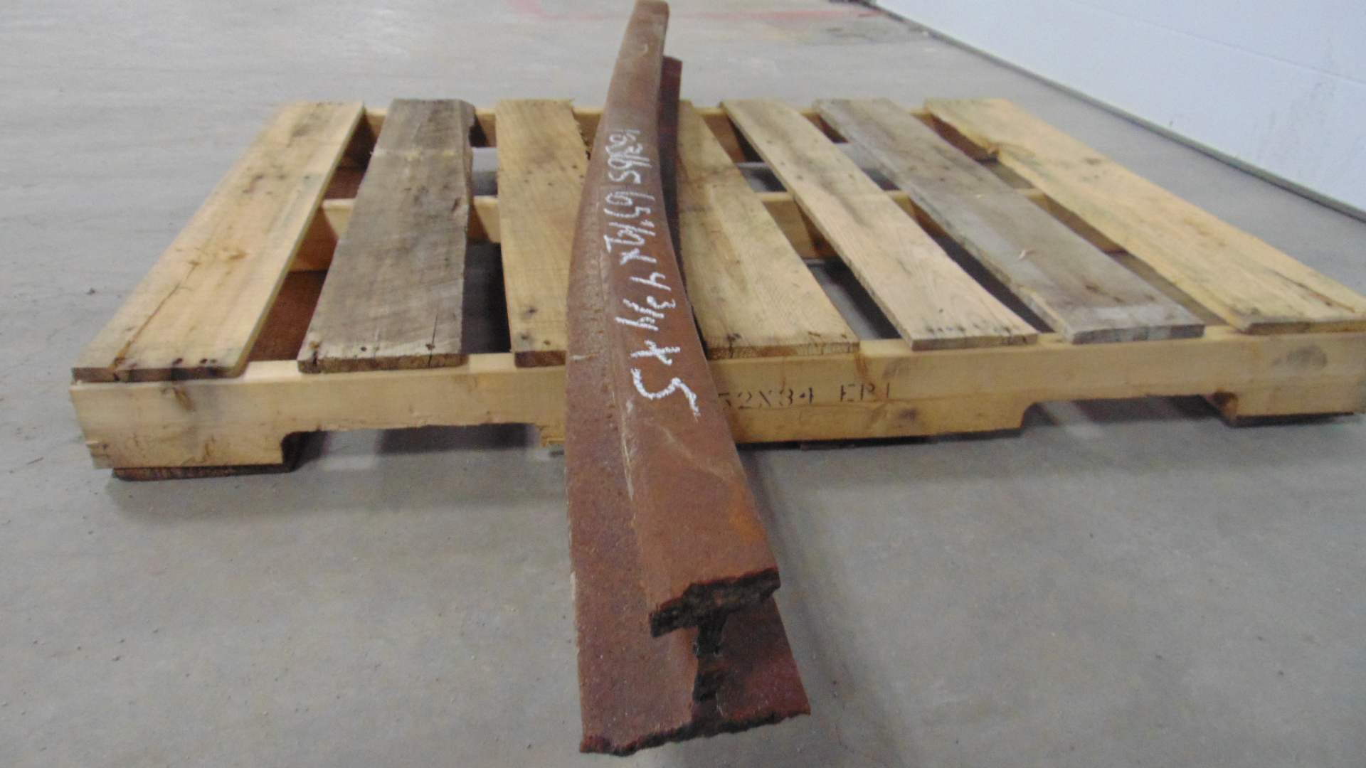 USED Steel Railroad Rail | repurposedMATERIALS