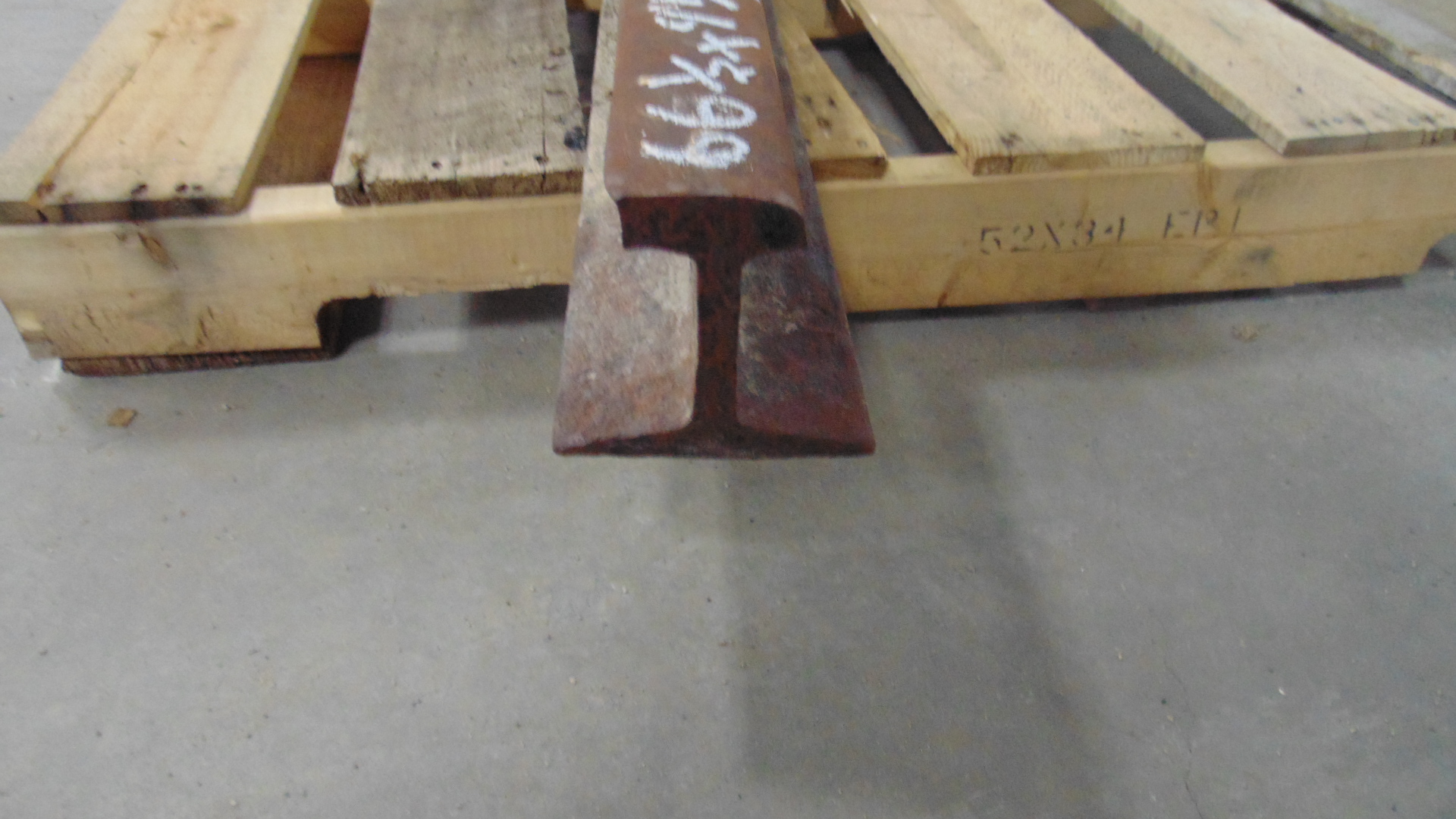 USED Steel Railroad Rail | repurposedMATERIALS