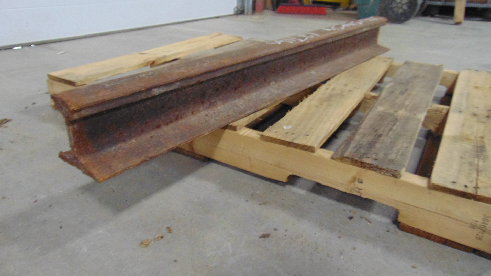 USED Steel Railroad Rail | repurposedMATERIALS