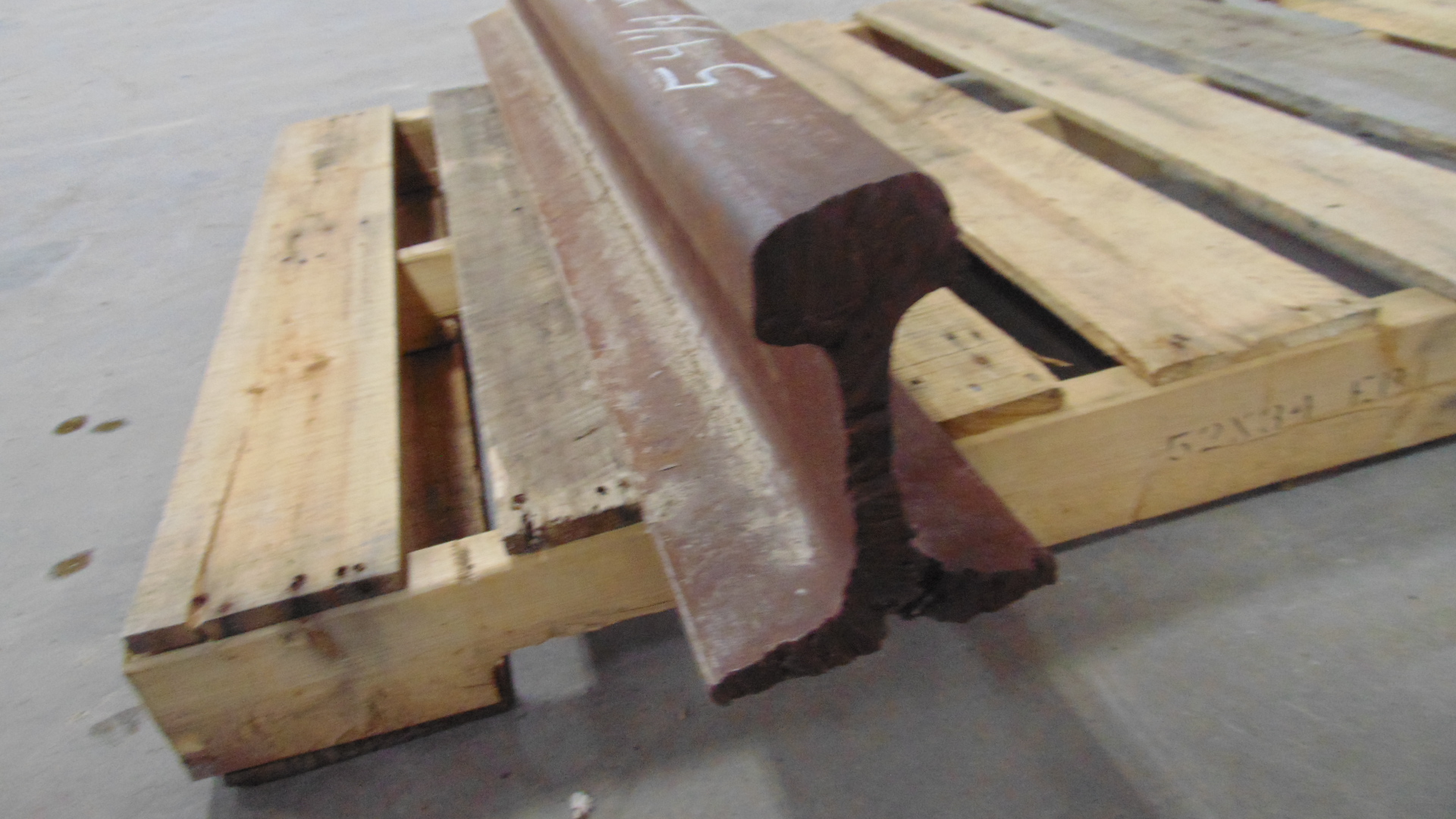USED Steel Railroad Rail | repurposedMATERIALS